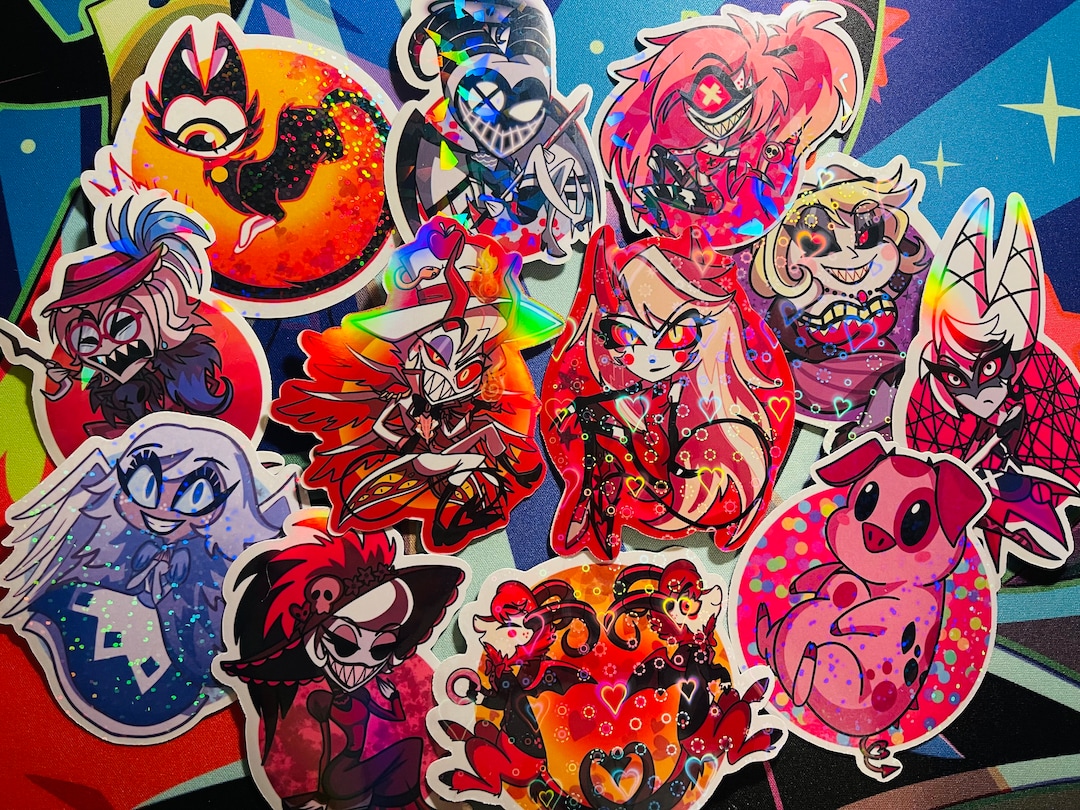 Hazbin Hotel Stickers | Choose Your Character Series 2 - Etsy