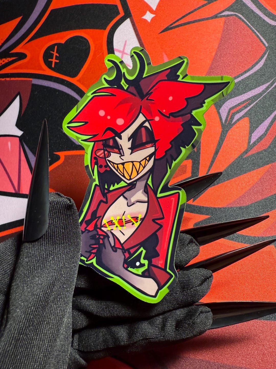 Alastor Exposed! || Hazbin Hotel Season 2 Inspired Vinyl Stickers - Etsy