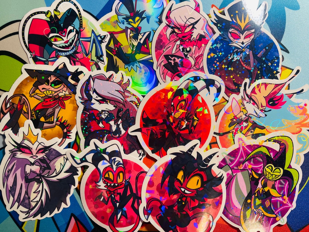 Helluva Boss Stickers | Choose Your Character - Etsy