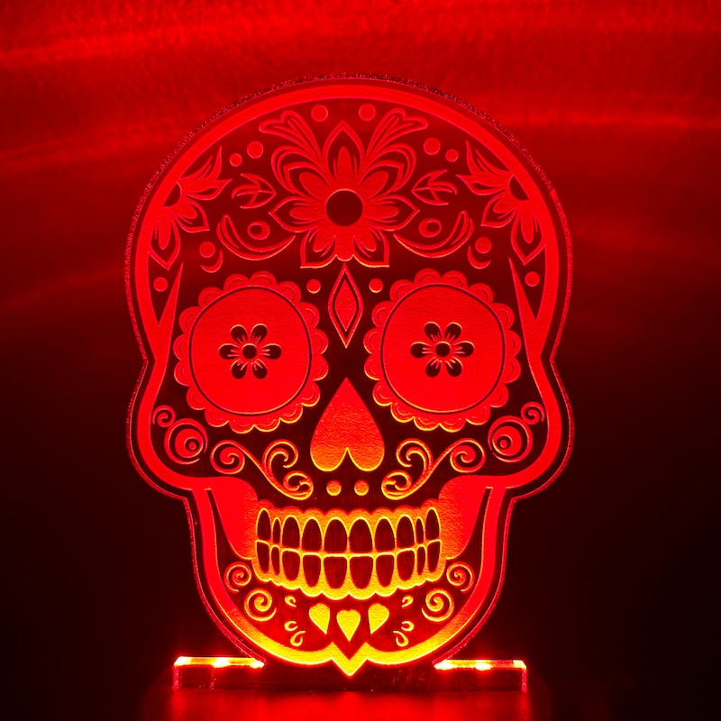 Skull Light - Etsy