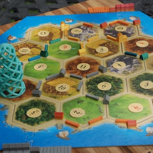 3D Printed Unofficial Catan Pieces. Bring a Unique Dimension to Your ...