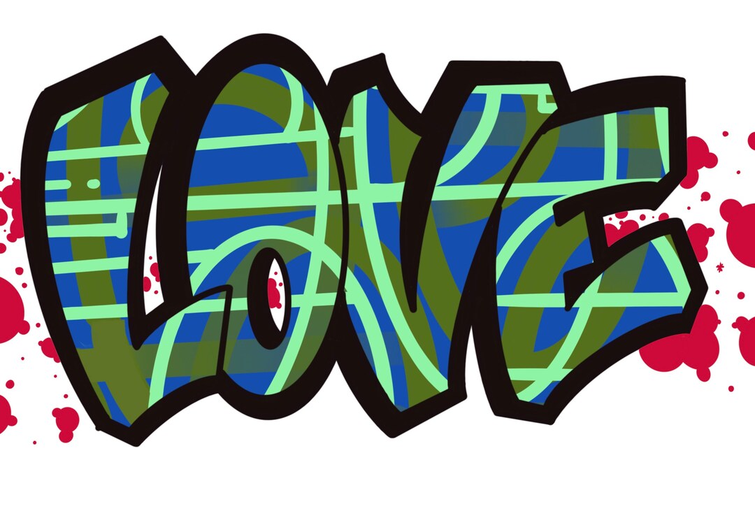 Graffiti LOVE - Etsy