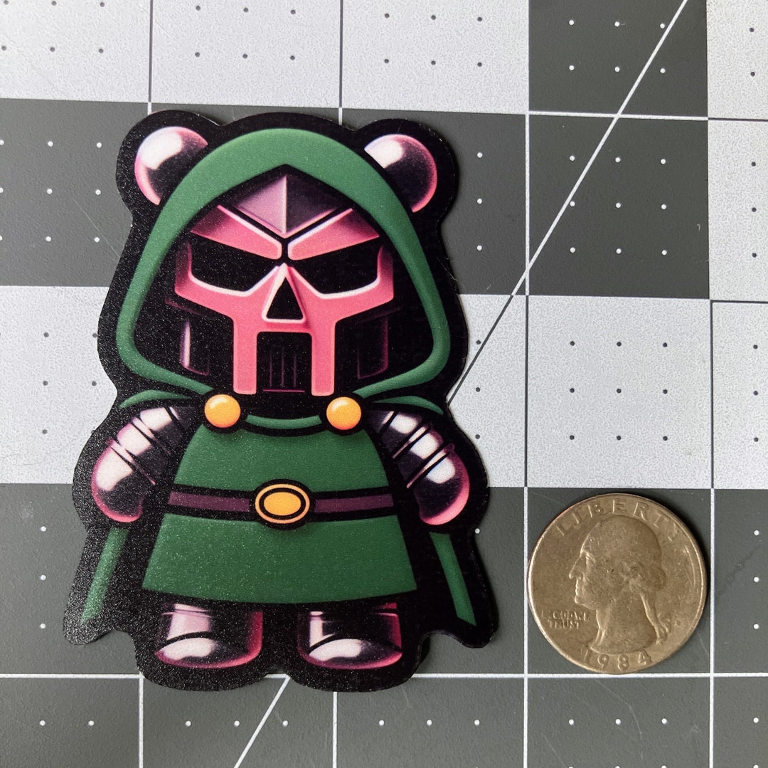 Doom Gummy Bear 3 Inch Sticker. Matte Finish. Water, Scratch, and UV ...