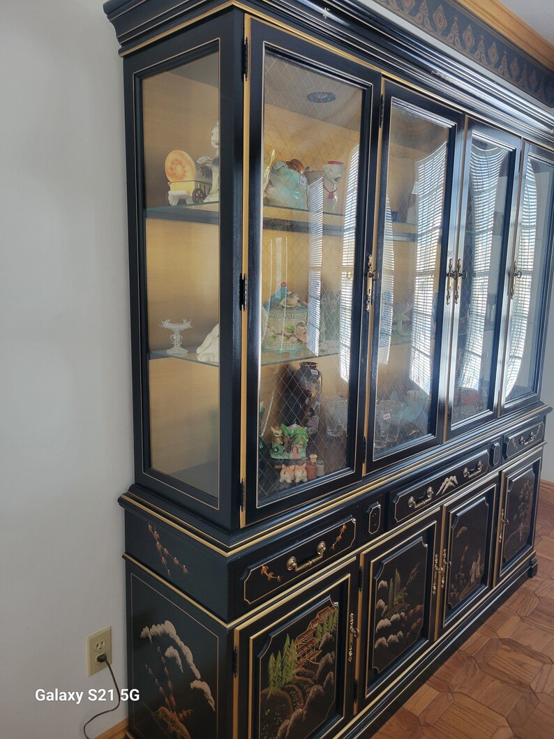 Chinoiserie China Cabinet by Jasper Cabinet Co. - Etsy Canada