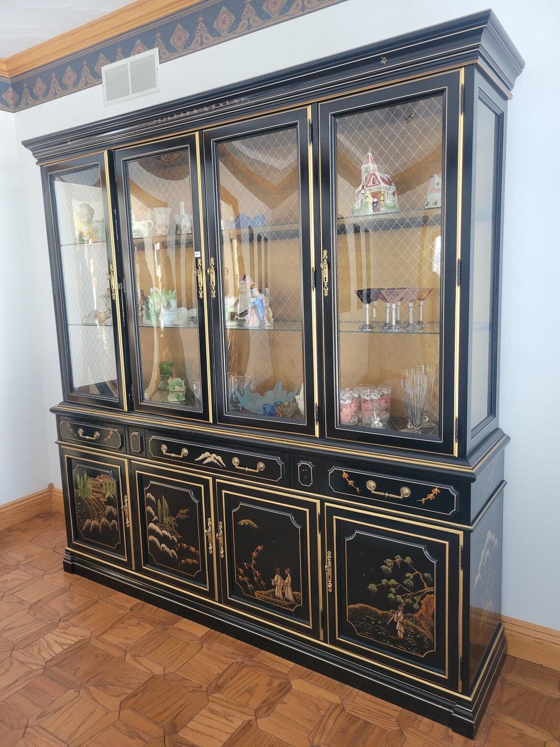 Chinoiserie China Cabinet by Jasper Cabinet Co. - Etsy Canada