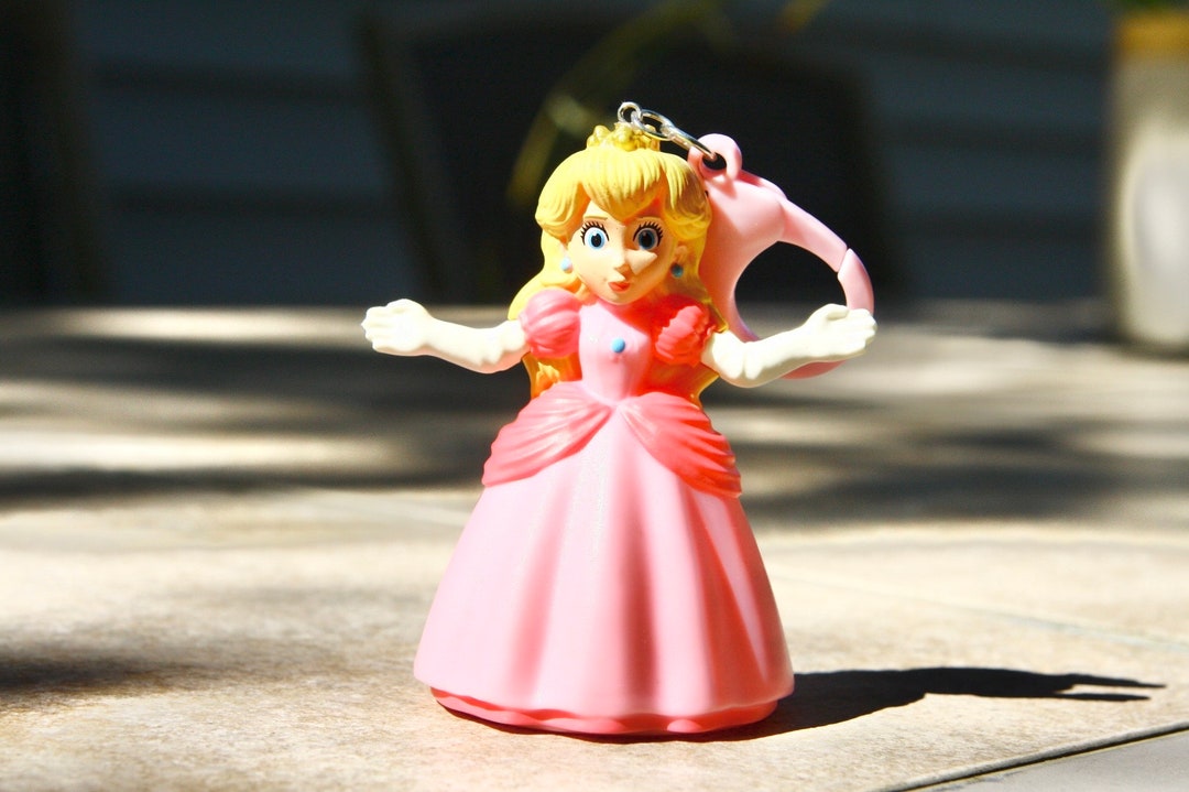 Princess Peach Keychain Bag Fashion - Etsy