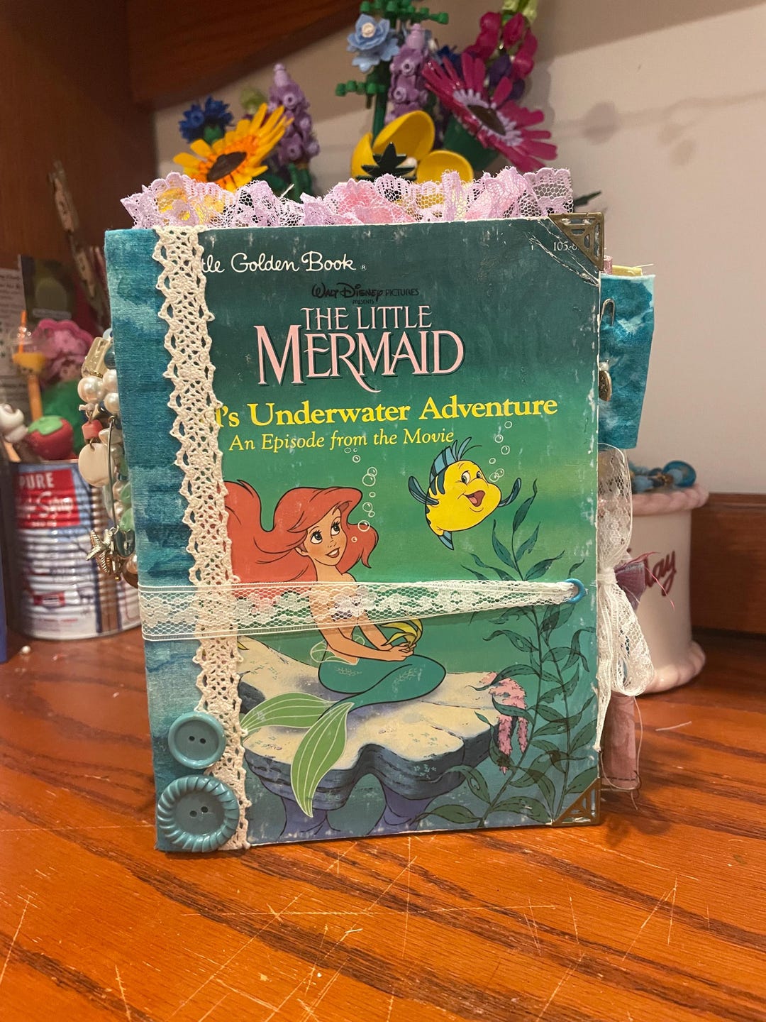The Little Mermaid Underwater Adventure Junk Journal | Little Golden ...