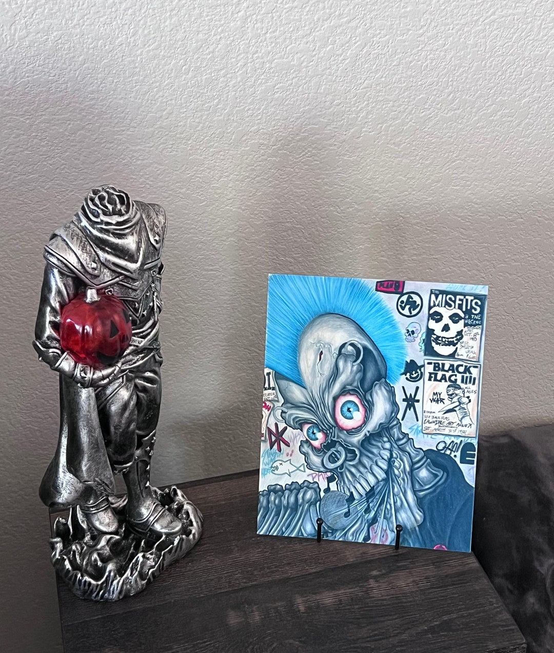 Sing Loud Sing Proud 8x10 Aluminum Wall Decor Halloween Decor Punk Rock ...