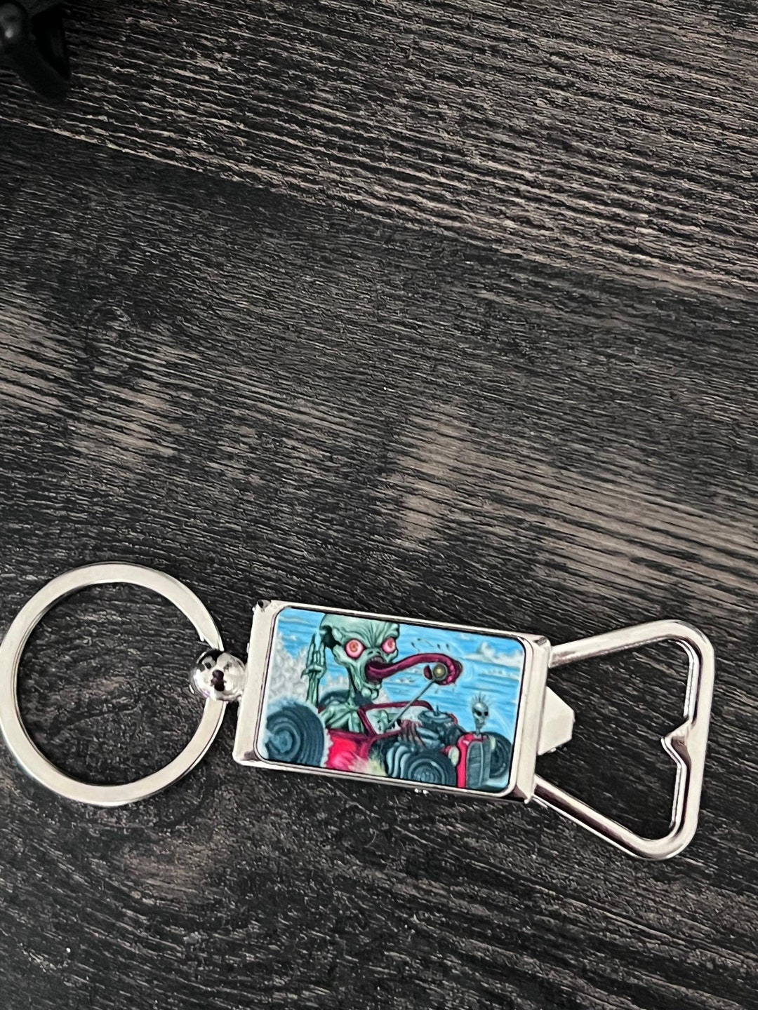 Alien Rat Fink Unique Keychain Bottle Opener Rat Fink Gifts Punk Gifts ...