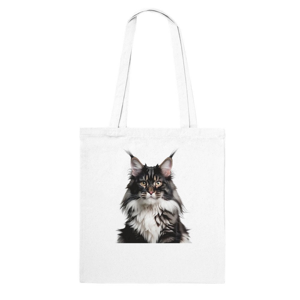 Maine Coon Casual Shopping Bag - Etsy