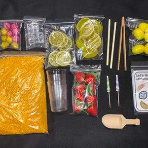 Lemonade Sensory Bin Summer Fine Motor Sensory Kit Lemonade Hands on ...
