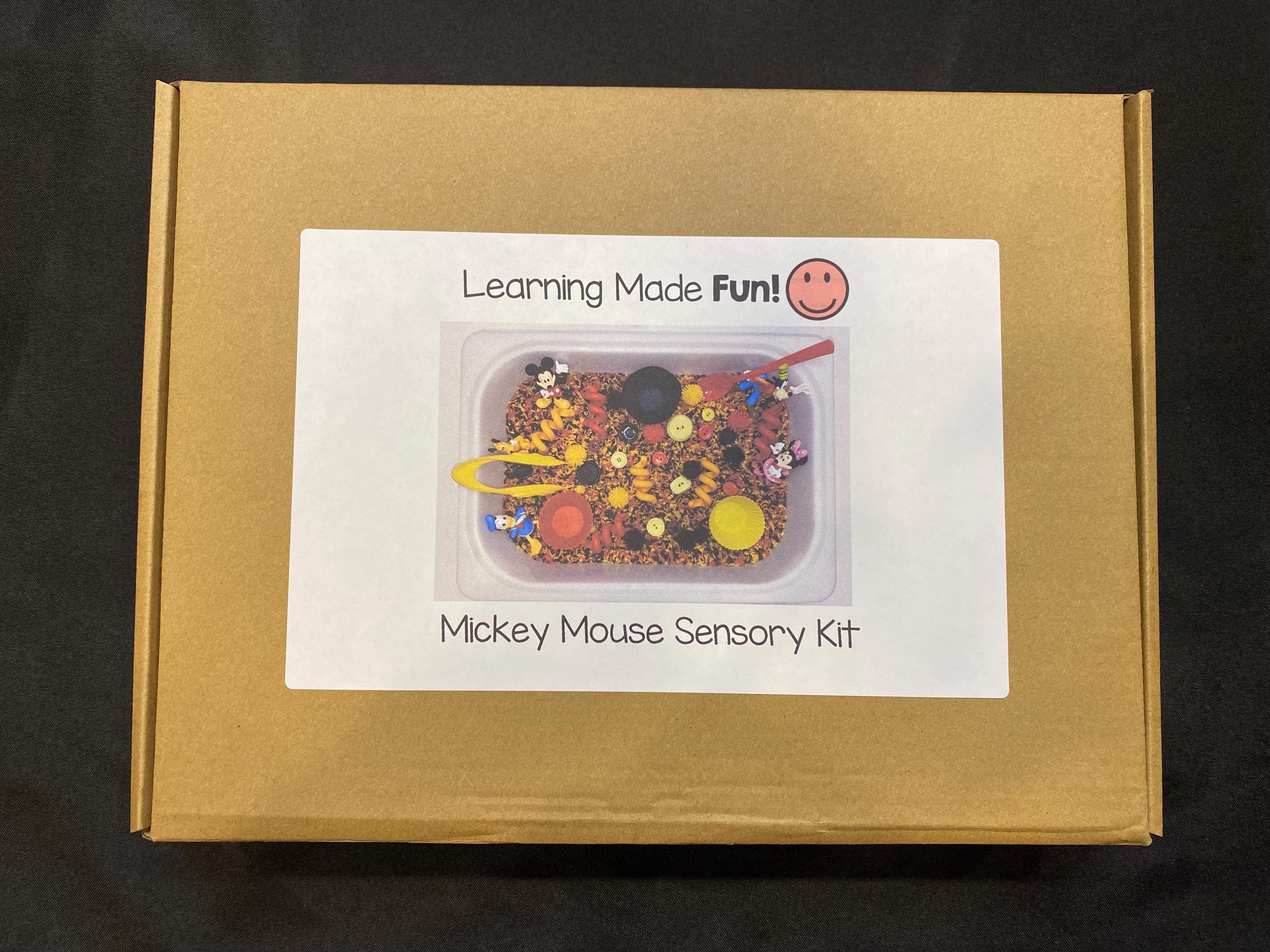 Mickey Mouse Sensory Bin Mickey Sensory Kit Kids Fine Motor Preschool ...