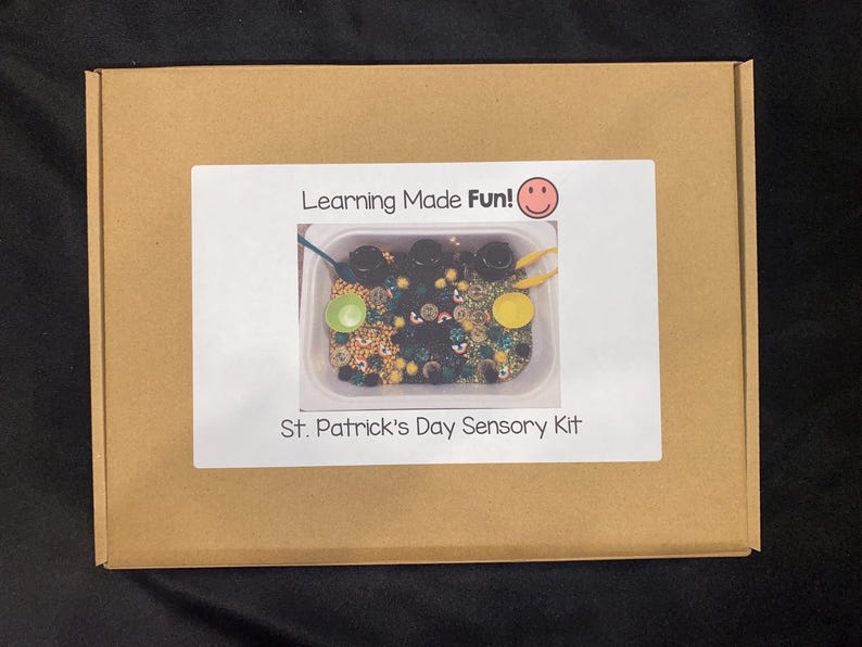 St. Patrick’s Day Sensory Bin St. Patrick Sensory Kit St Patrick Fine ...