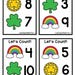 St. Patrick's Day Sensory Bin Cards Digital File St. Patrick's Day ...