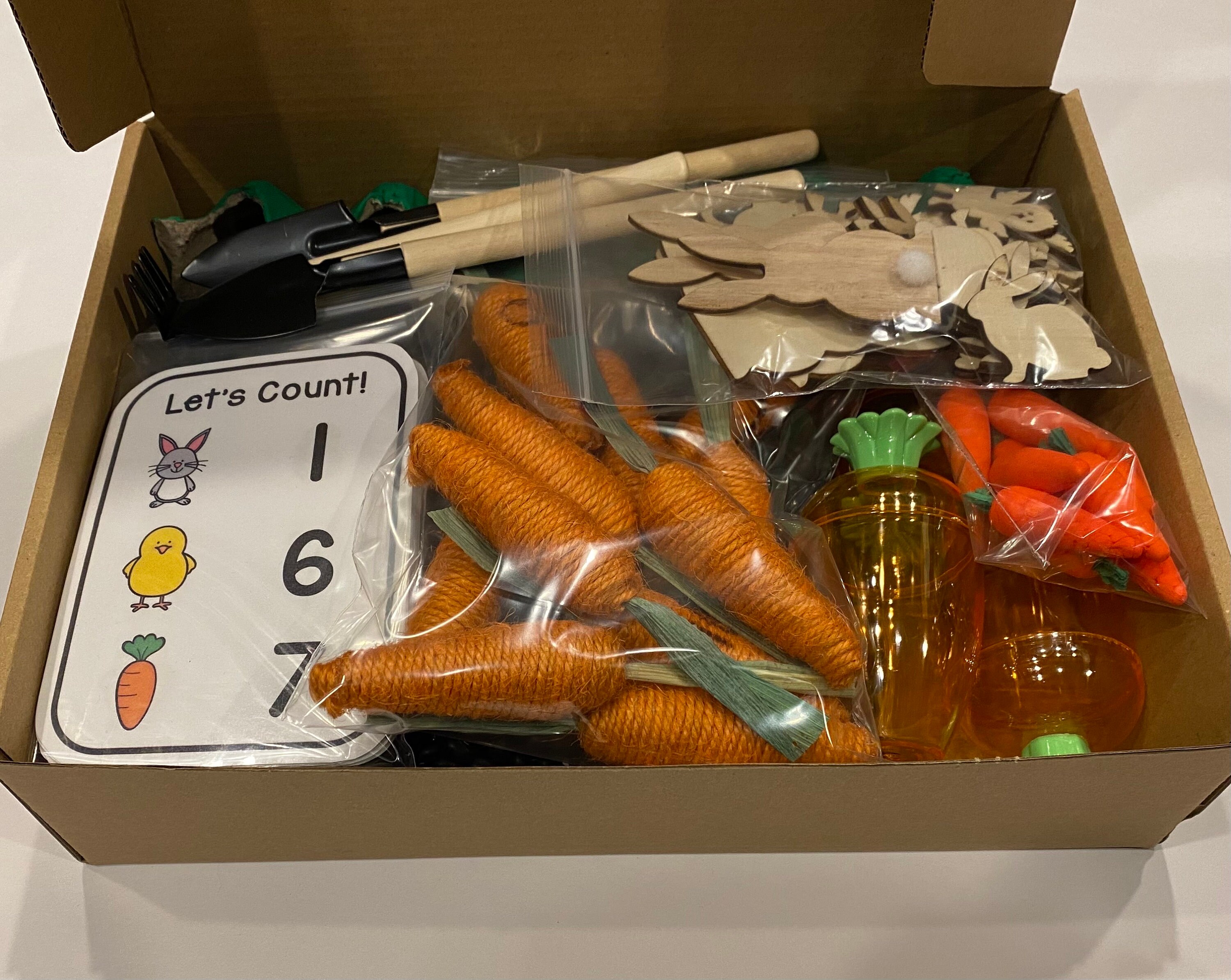 Easter Carrot Sensory Bin - Etsy