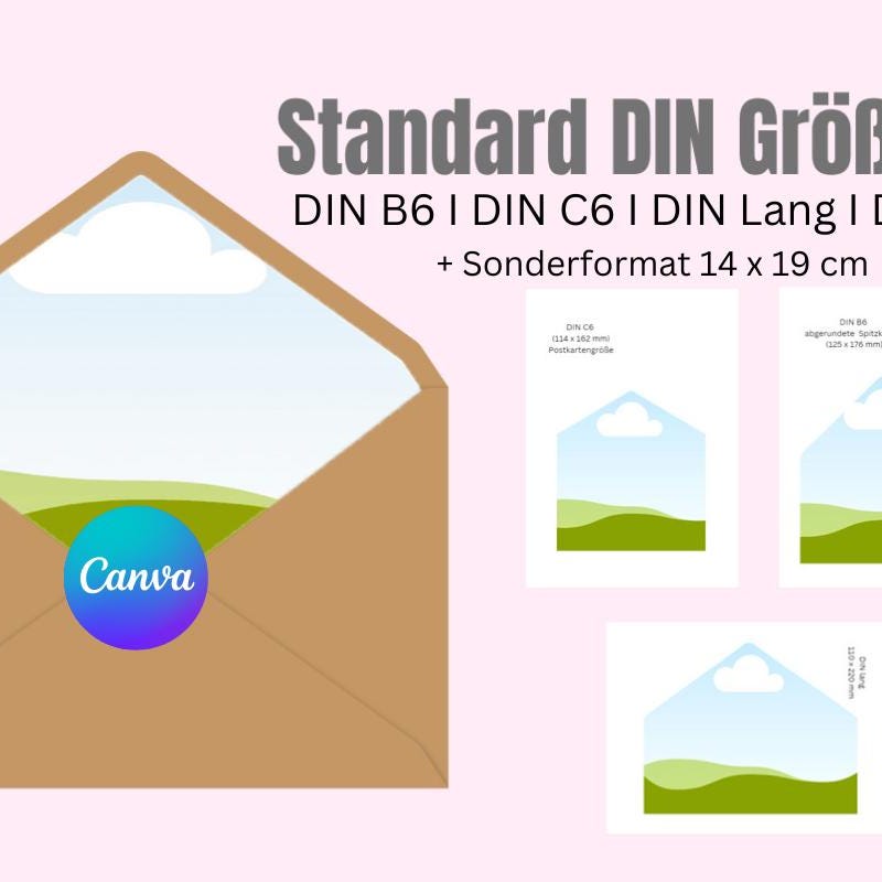 Envelope Liner B6 - Etsy