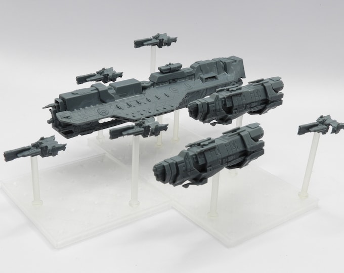 Halo Fleet Battles Punic Class Supercarrier - Etsy