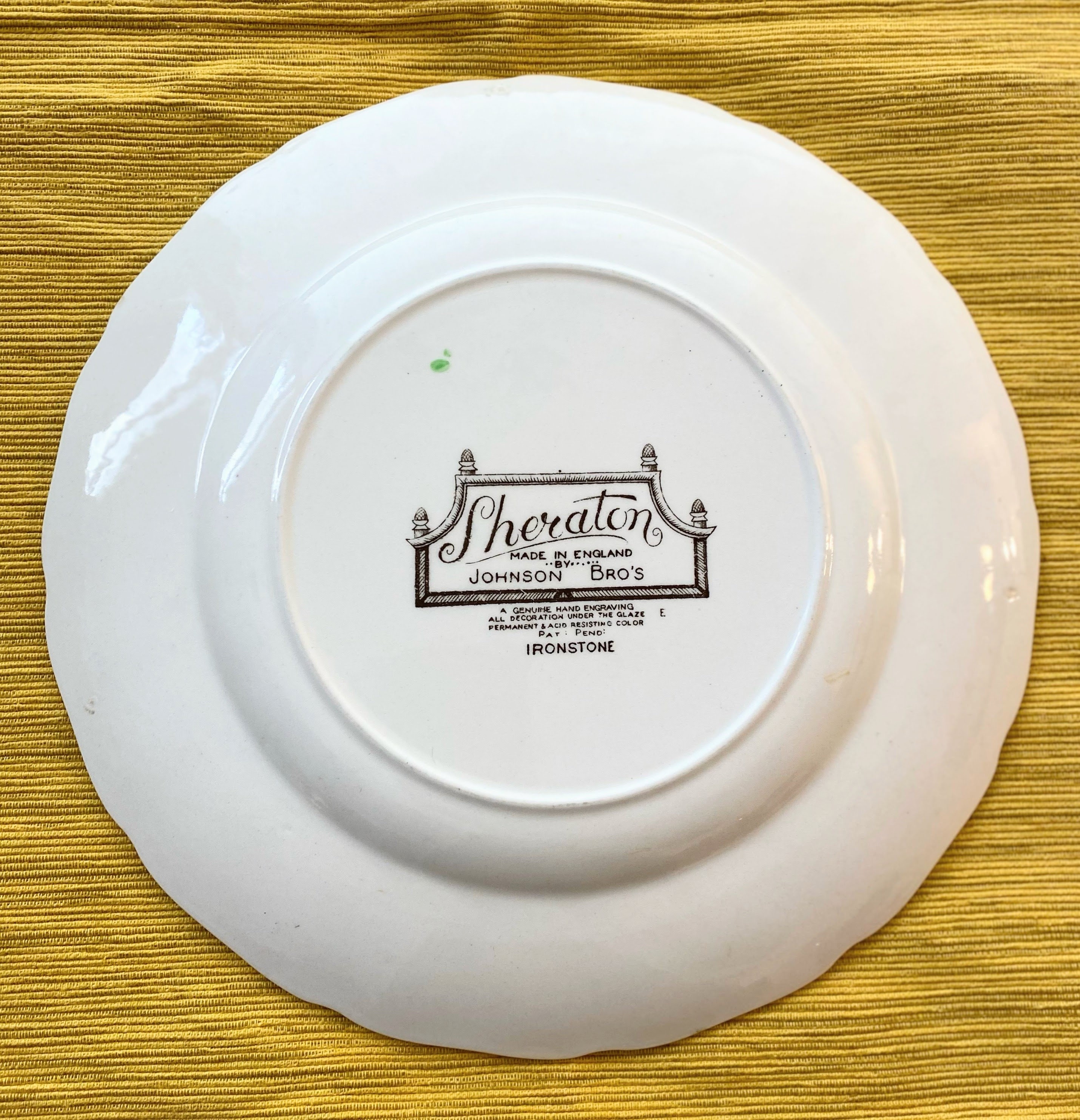 6 Dinner Plates Johnson Brothers Sheraton Vintage Floral - Etsy