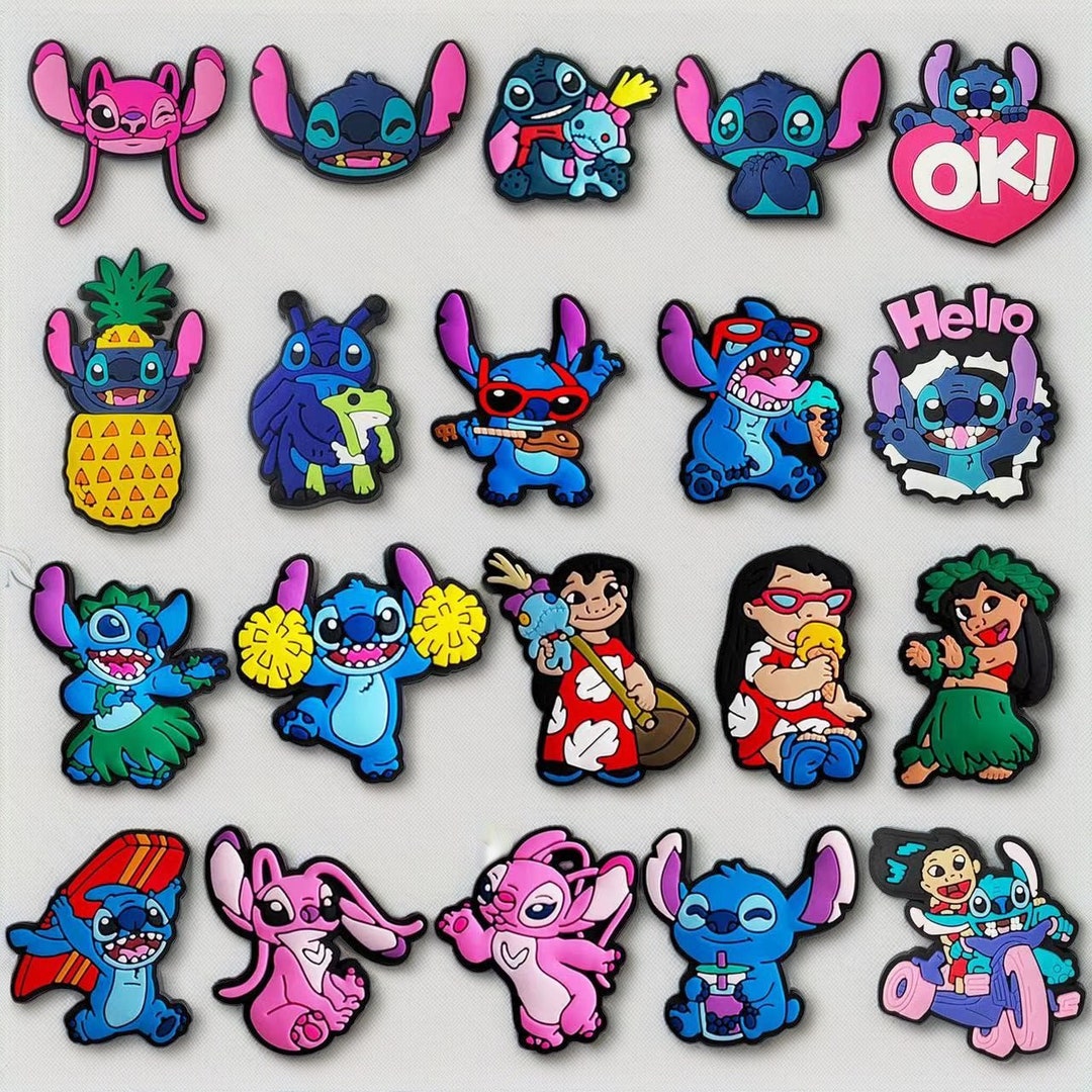 Lilo and Stitch Shoe Charms Stitch and Angel Shoe Charms Shoe Charms ...