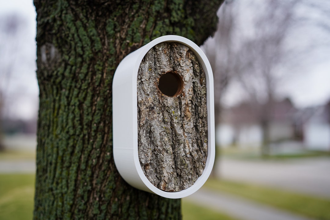 Vivid White Tweet Suite Birdhouse - A Modern Contemporary Birdhouse ...