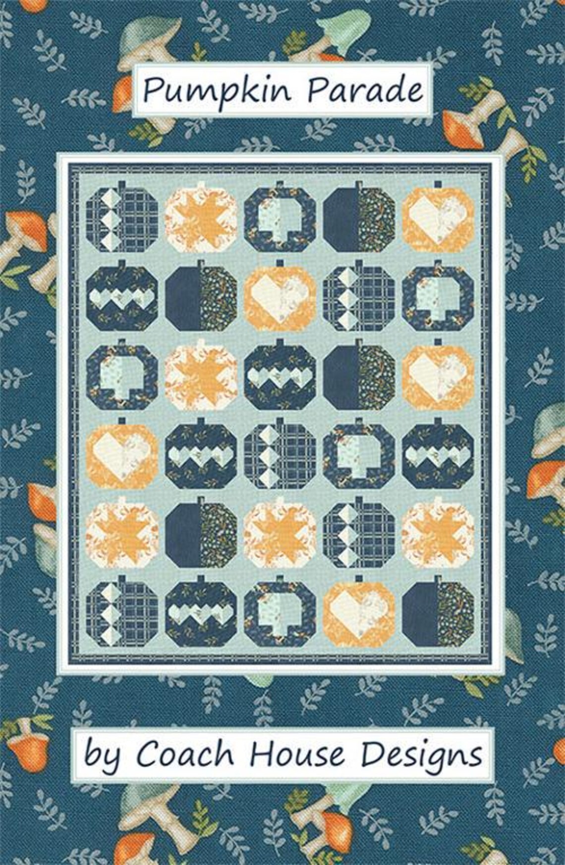 Pumpkin Parade Quilt Kit Featuring I Love Fall Most of All by Deb ...