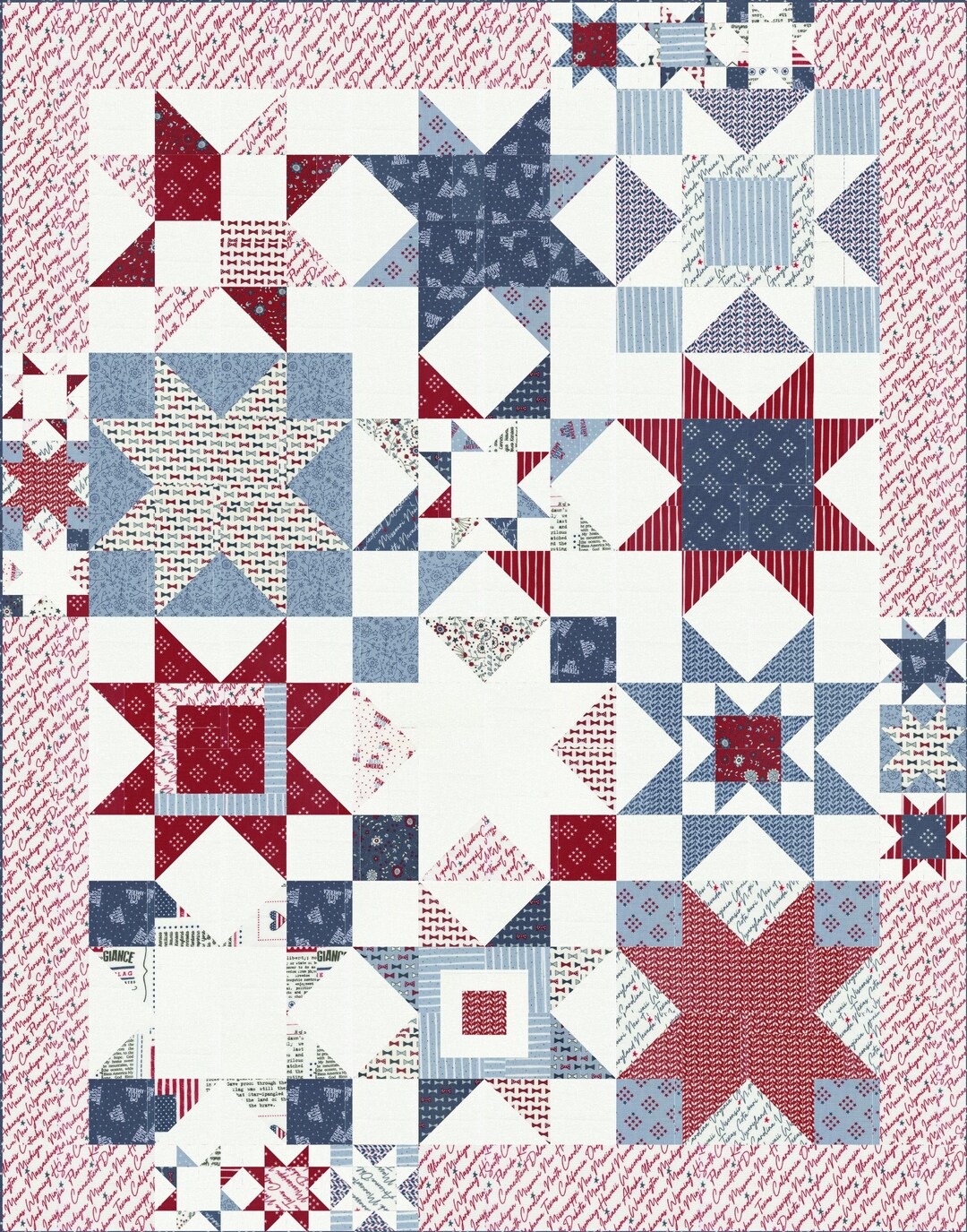 Seeing Stars Quilt Kit by Sweetwater for Moda - Etsy