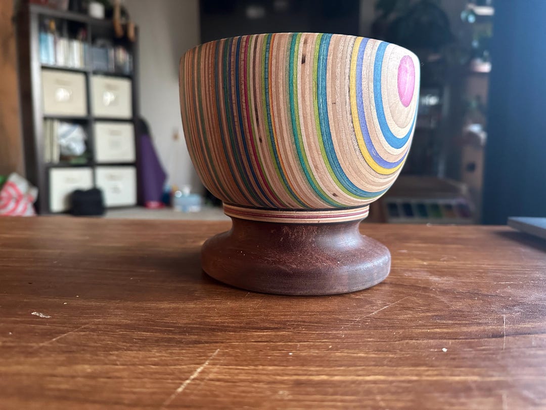 Handmade Recycled Skateboard Fancy Bowl - Etsy