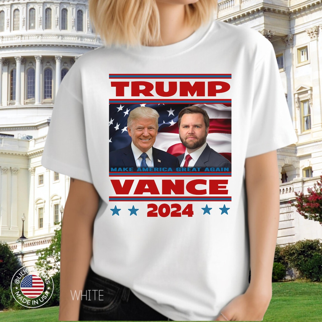 Trump Vance 2024 Shirt, Trump JD Vance Shirt, Trump 2024 Election Shirt ...