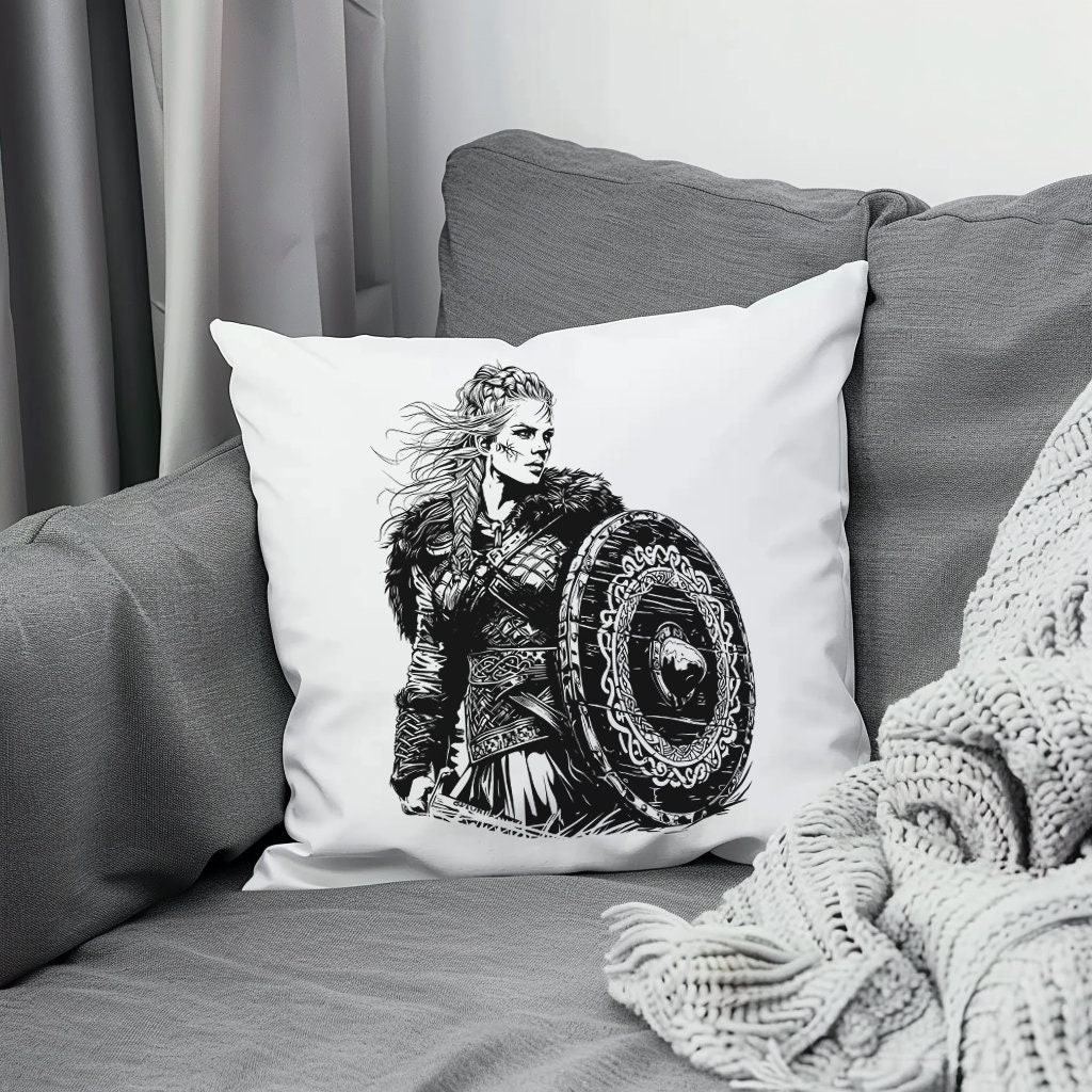 Viking Maiden | PNG | Sublimation | Shield Maiden | Female Warrior ...