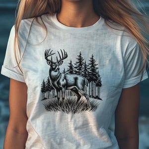 Big Buck | SVG PNG JPG | Deer | Deer Buck Design | Deer Art ...