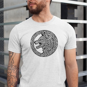 Celtic Wolf SVG | Fenrir SVG | Viking Wolf Svg | Norse Mythology Svg ...