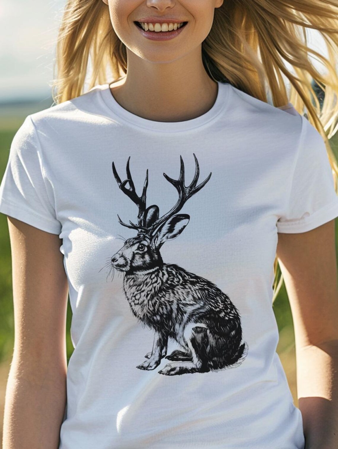Jackalope | SVG JPG PNG | Jackalope Print | Jackalope Download ...