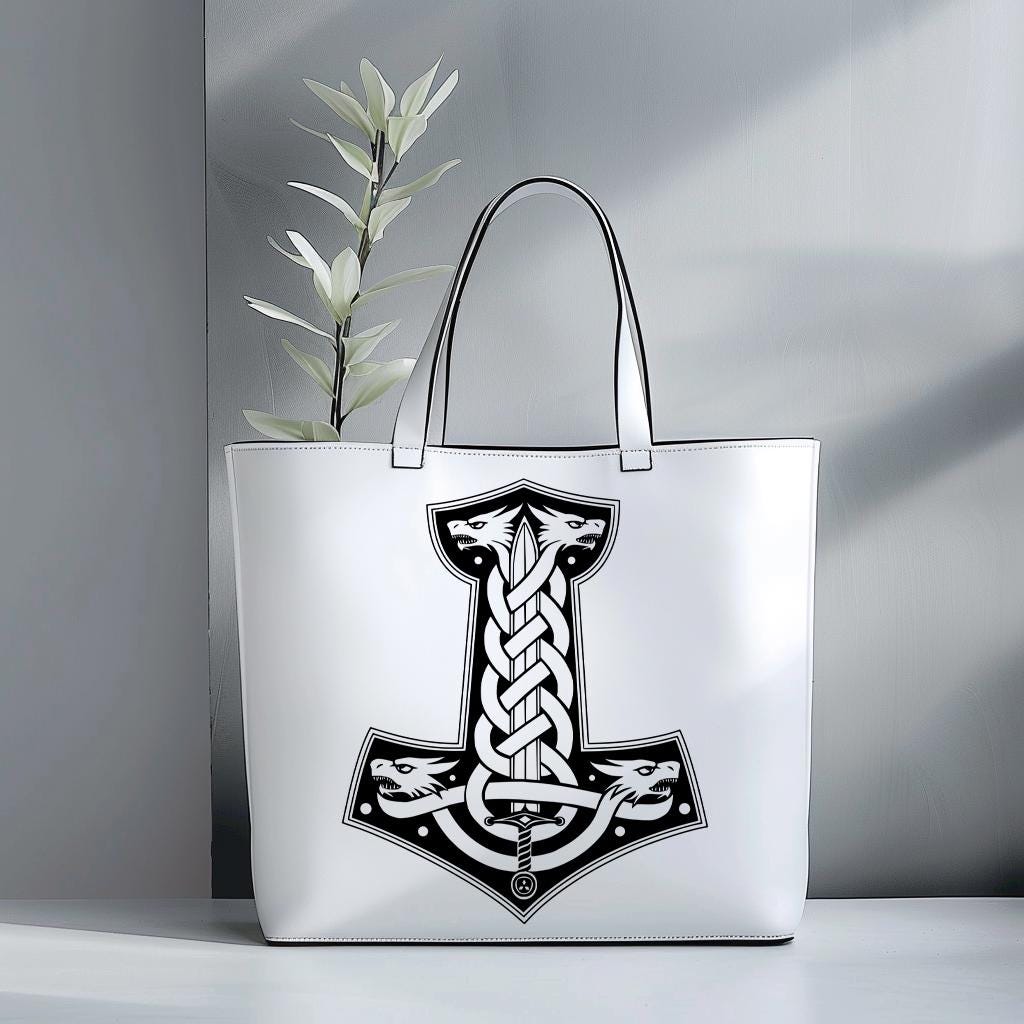 Mjolnir SVG PNG JPG Thor's Hammer Thor T-shirt Design Viking Sword ...