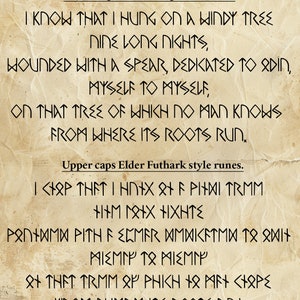 Viking Font | OTF/TTF | Elder Futhark | Nordic Font | Rune Alphabet ...