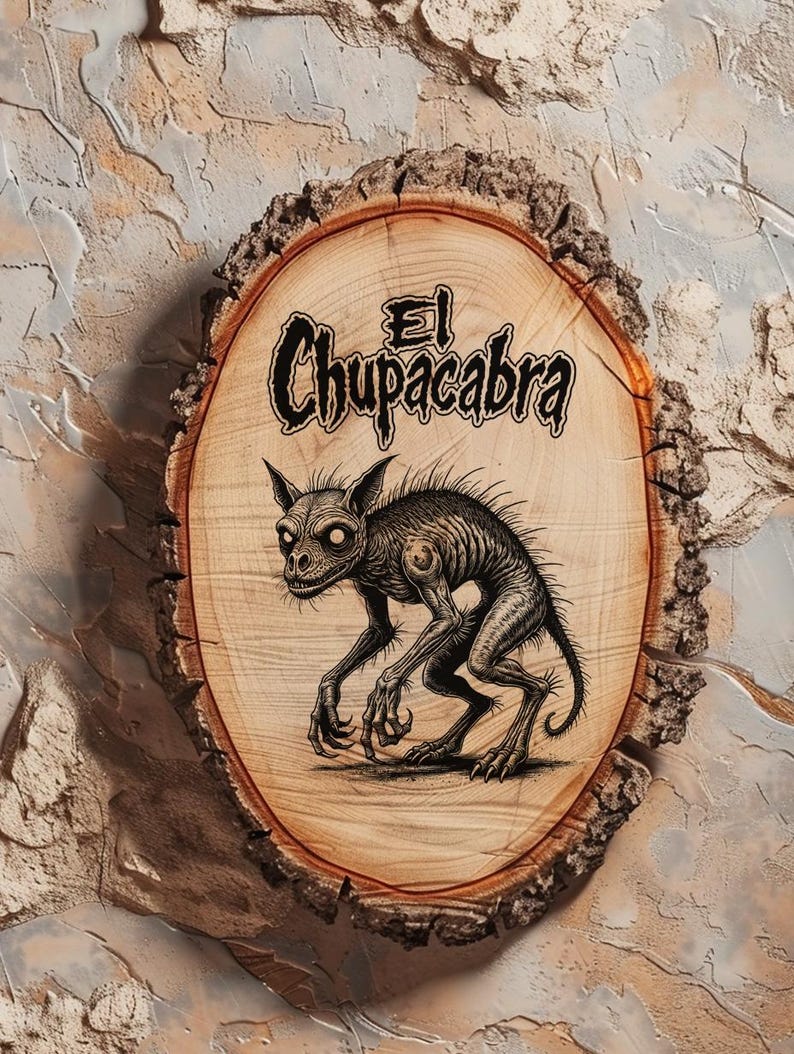 Chupacabra | SVG PNG JPG | El Chupacabra | Cryptids | Chupacabra T ...