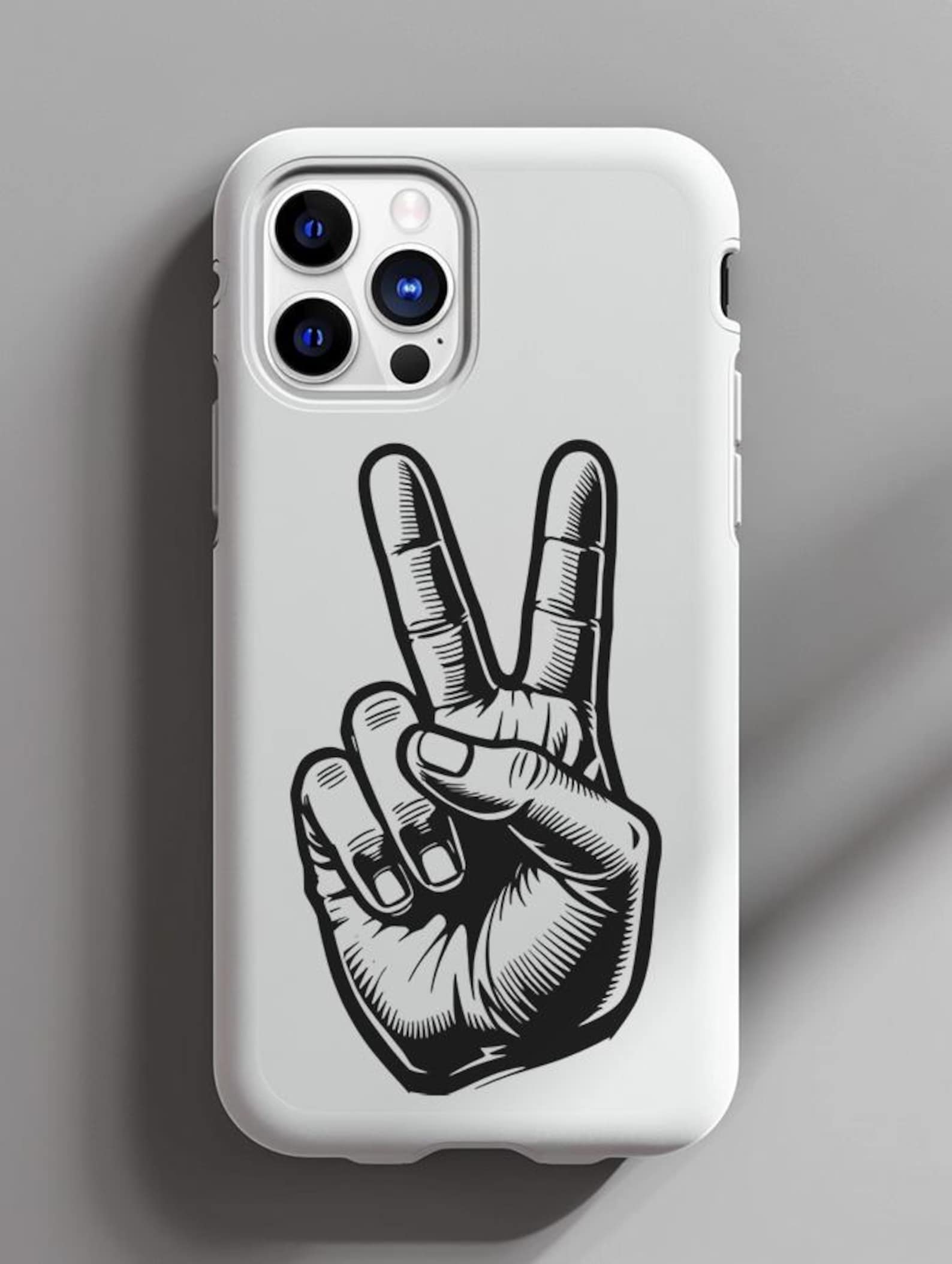 Peace Sign Hand | SVG PNG JPG | Retro Hand Art | 70s Peace Symbol ...