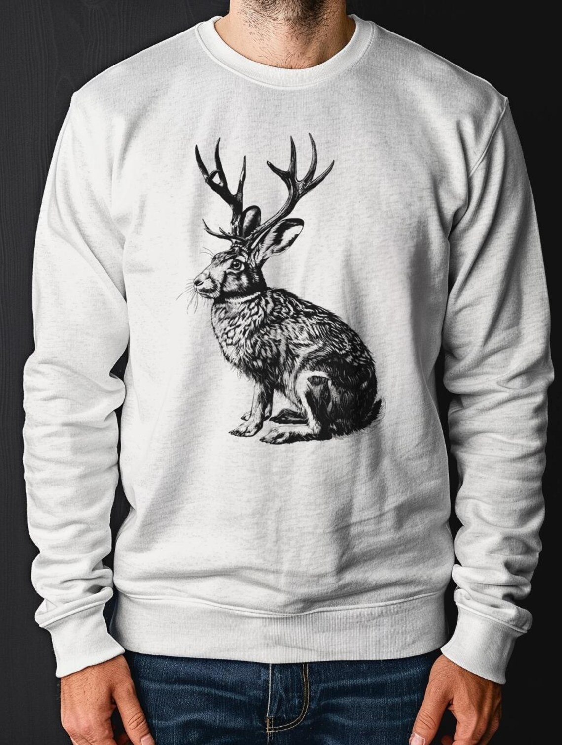 Jackalope | SVG JPG PNG | Jackalope Print | Jackalope Download ...