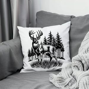 Big Buck | SVG PNG JPG | Deer | Deer Buck Design | Deer Art ...