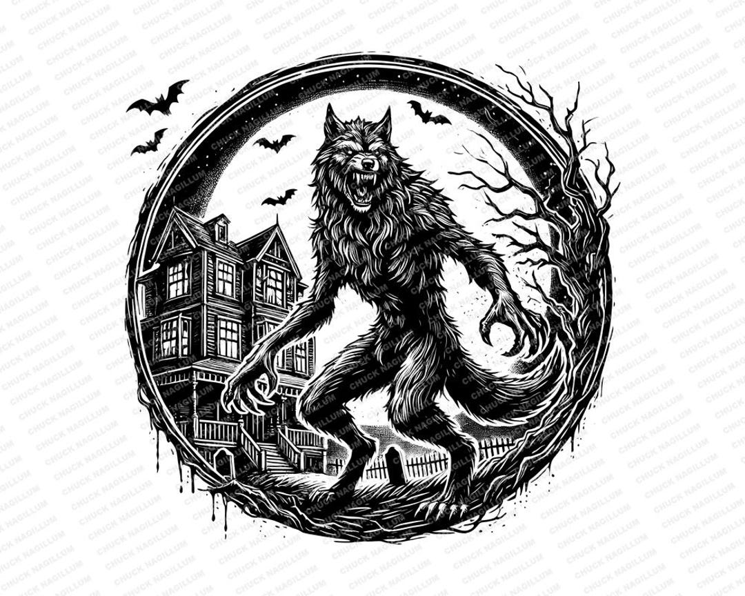 Werewolf | SVG PNG JPG | Monster | Instant Download | Werewolf Svg | T ...
