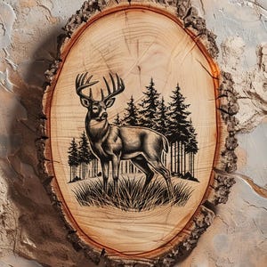 Big Buck | SVG PNG JPG | Deer | Deer Buck Design | Deer Art ...