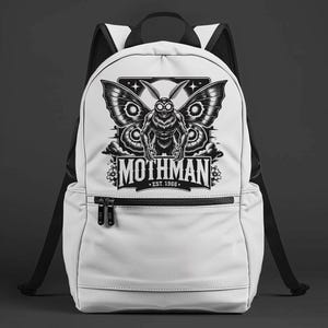 Mothman | SVG PNG JPG | Mothman Est. 1966 | Cryptids | Mothman T-shirt ...