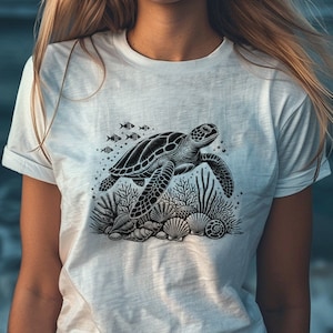 Sea Turtle SVG | PNG JPG File | Marine Turtle | Instant Download ...