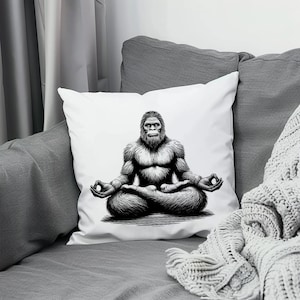 Bigfoot | SVG JPG PNG | Zen Squatch | Yoga | Bigfoot Yoga | Yeti | T ...