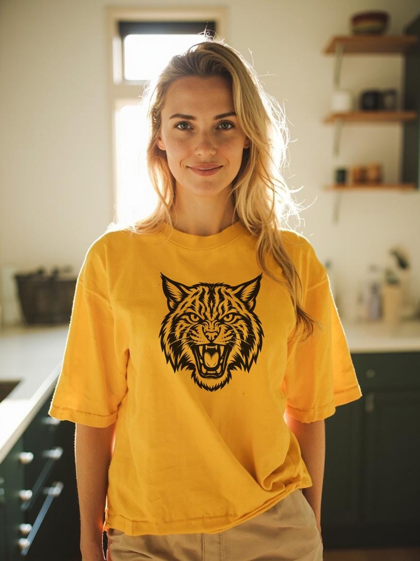 Bobcat | SVG PNG JPG | Bobcat Art | Bobcat T-shirt Design | Bobcat ...