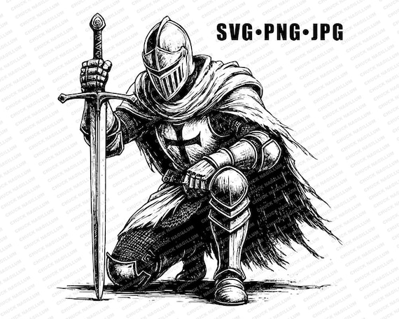 Medieval Knight Drawing Png