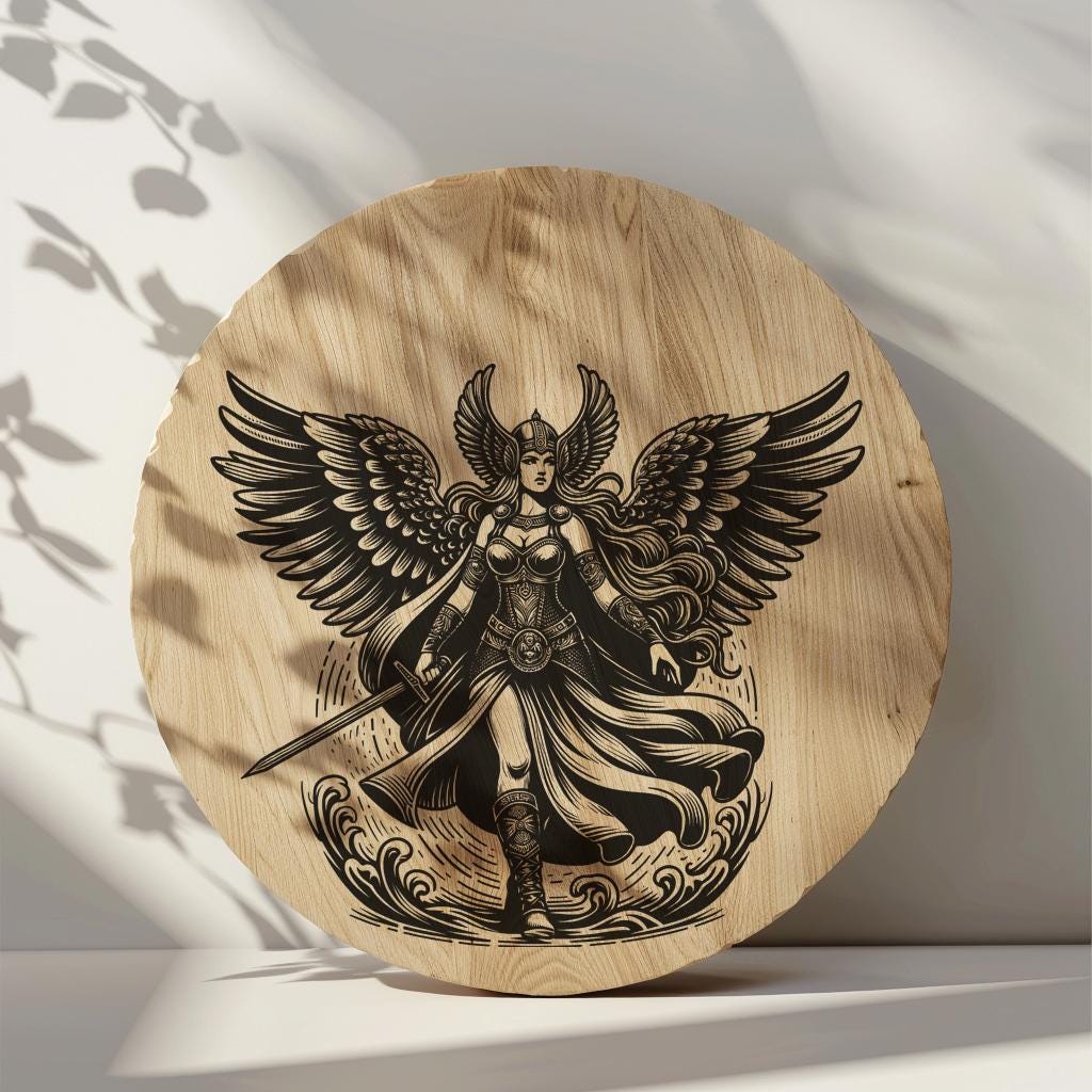Valkyrie SVG | JPG PNG | Valkyrie Warrior | Valkyrie Cricut | Valkyrie ...