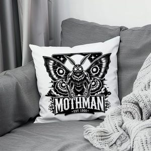 Mothman | SVG PNG JPG | Mothman Est. 1966 | Cryptids | Mothman T-shirt ...