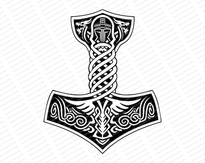Viking Tree | SVG PNG JPG | Yggdrasil | Odin Ravens | Viking Art ...