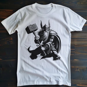 Thor | SVG PNG JPG | Thor Hammer | Sublimation | Printable Art ...