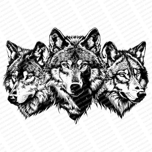 Wolf Pack - Etsy